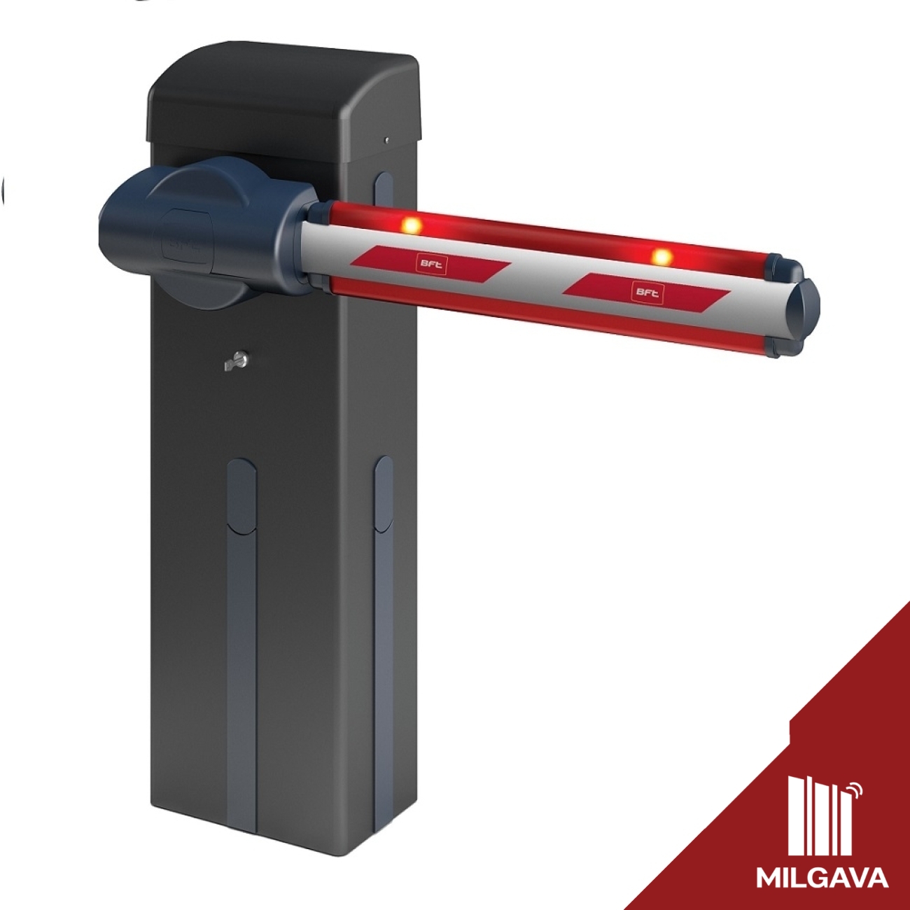 Automatiniai kelio užtvarai, šlagbaumai. - Milgava